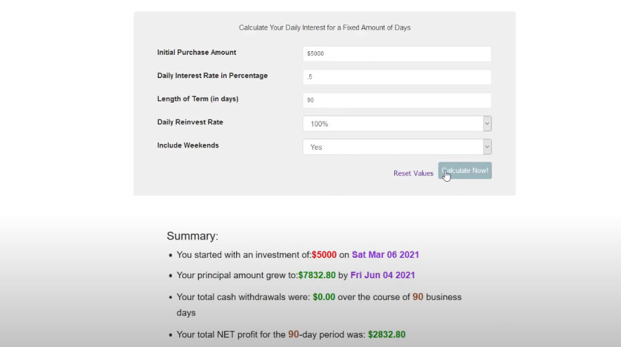 The #1 Compound Daily Interest Calculator in the World