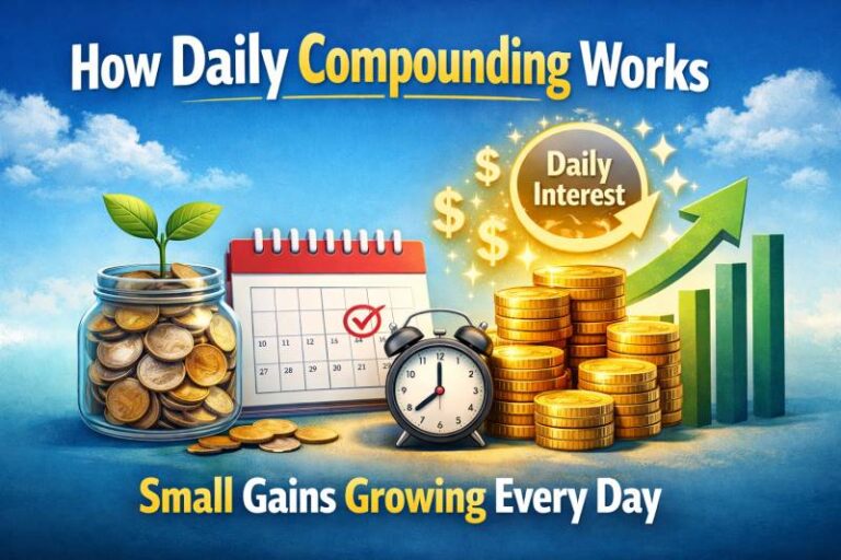 How Daily Compounding Works (Simple Real-Life Examples) | Compound ...